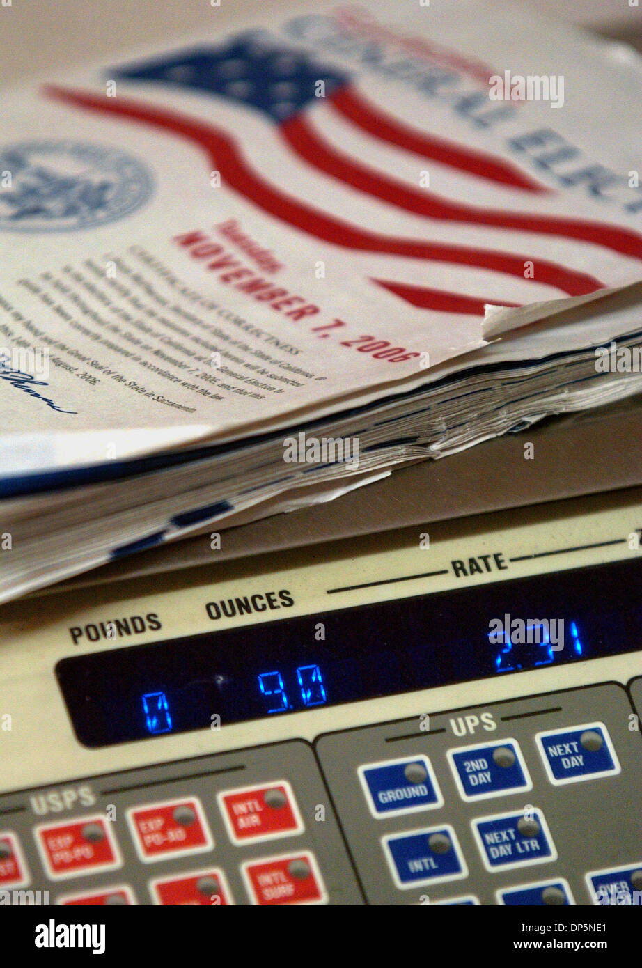 Voter information guide hi-res stock photography and images - Alamy