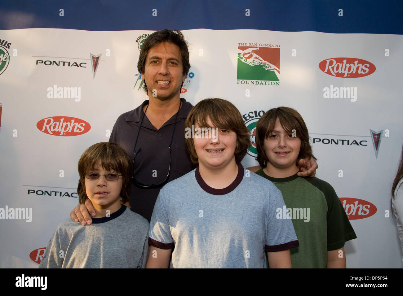 Sep 21, 2006; Hollywood, CA, USA; Actor RAY ROMANO with his sons at the ...