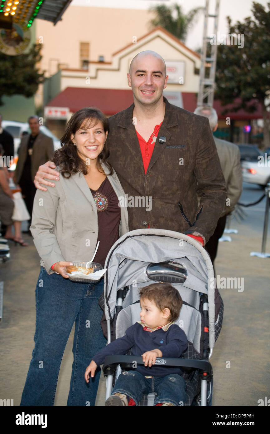Sep 21, 2006; Hollywood, CA, USA; Actor DOMINIC PACE with his wife ...