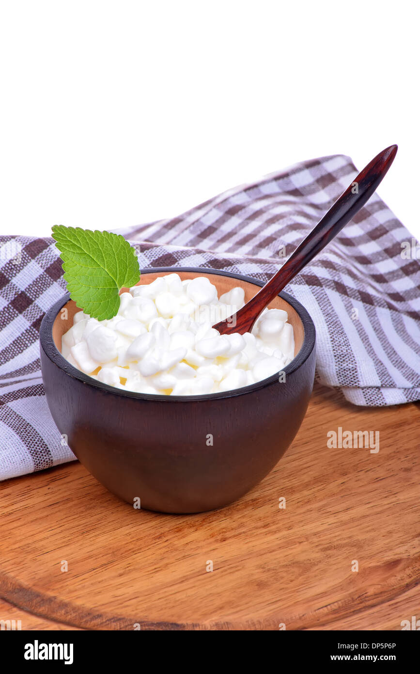 Fresh cottage cheese Stock Photo - Alamy