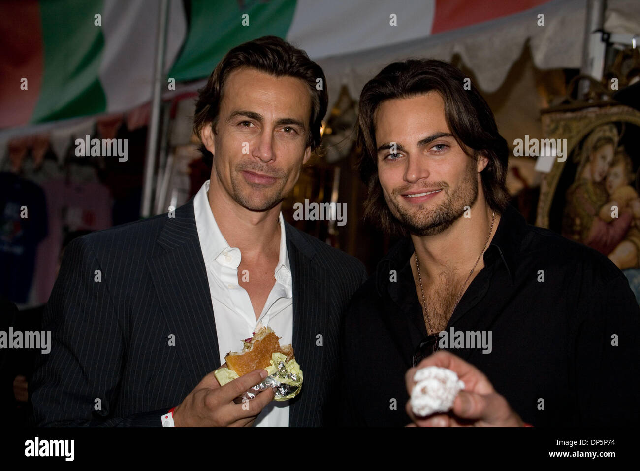 Sep 21, 2006; Hollywood, CA, USA; DANIEL BERNHARDT and SCOTT ELROD from ...