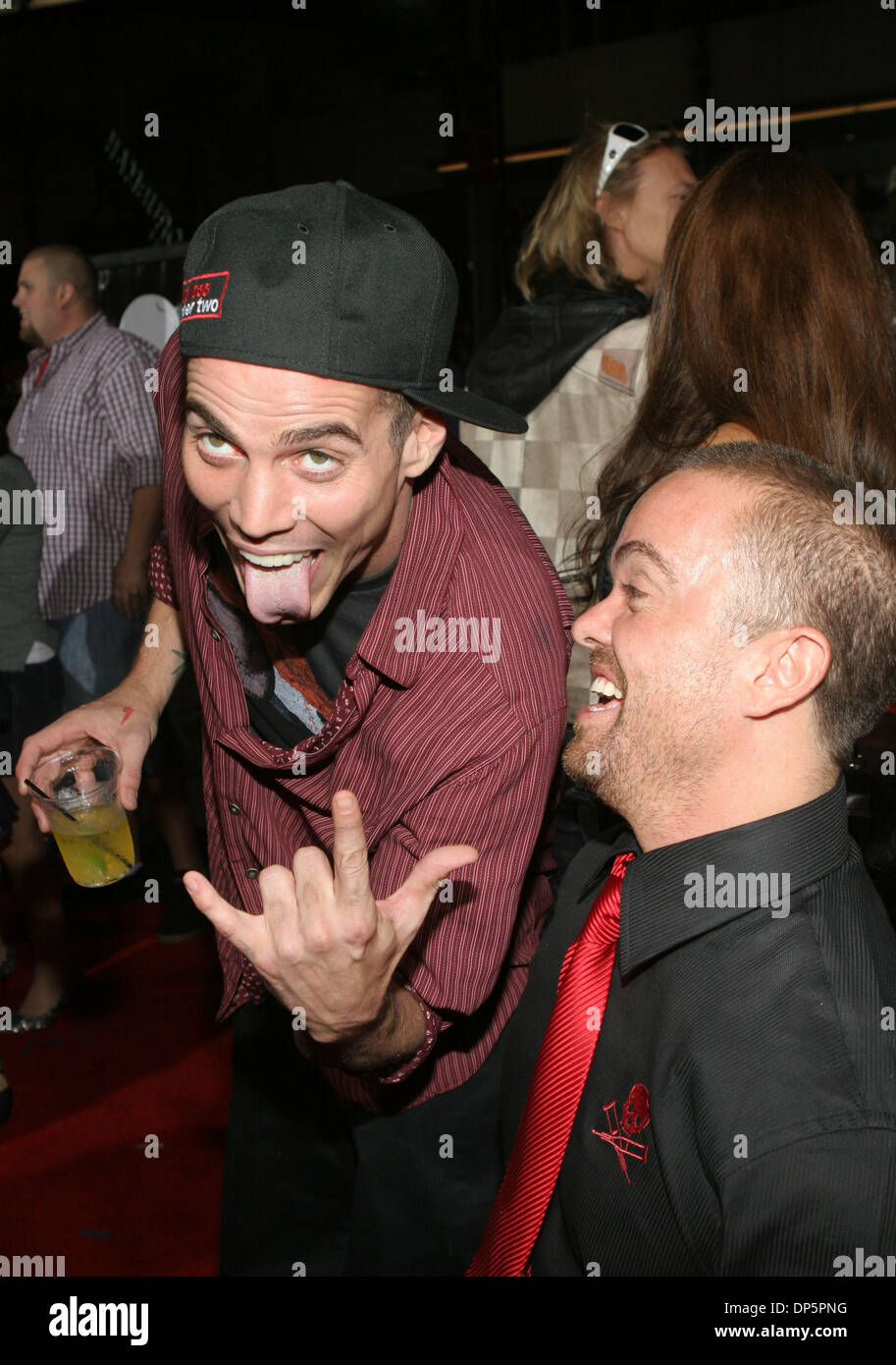 Sep 21, 2006; Hollywood, CA, USA; Actors and stars of the movie STEVE-O ...