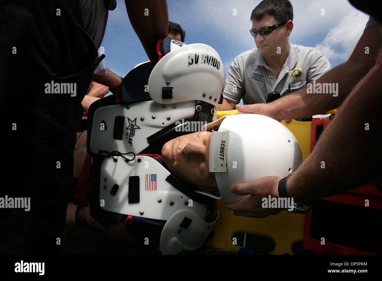 Football pads hi-res stock photography and images - Alamy