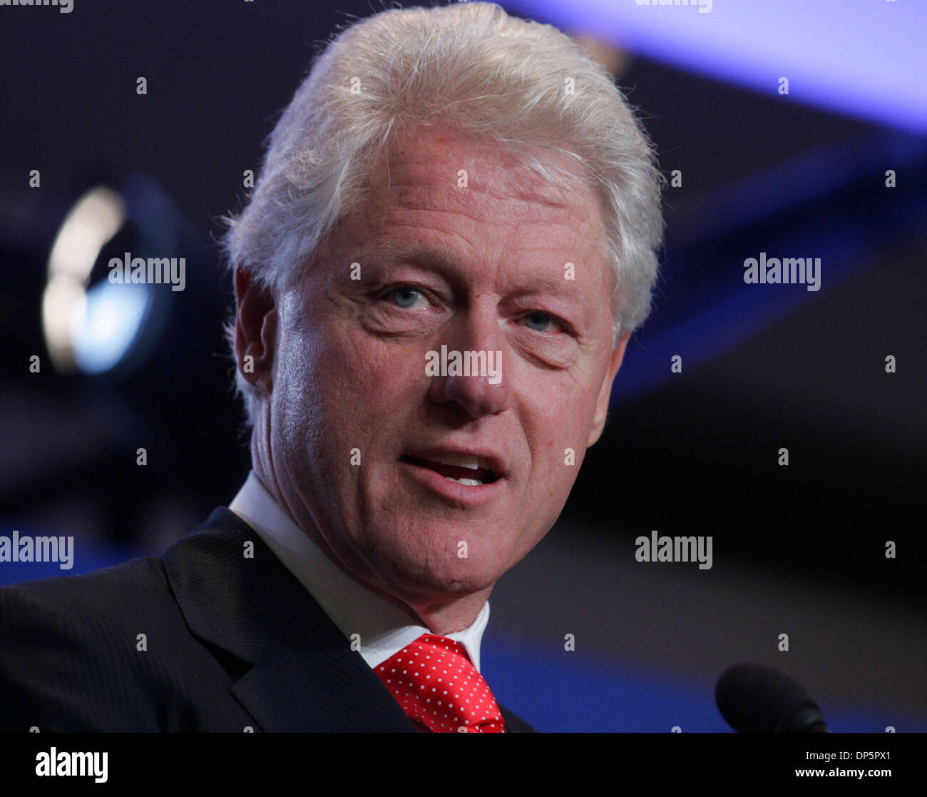 Sep 21, 2006; New York, NY, USA; 42nd President of the United States ...