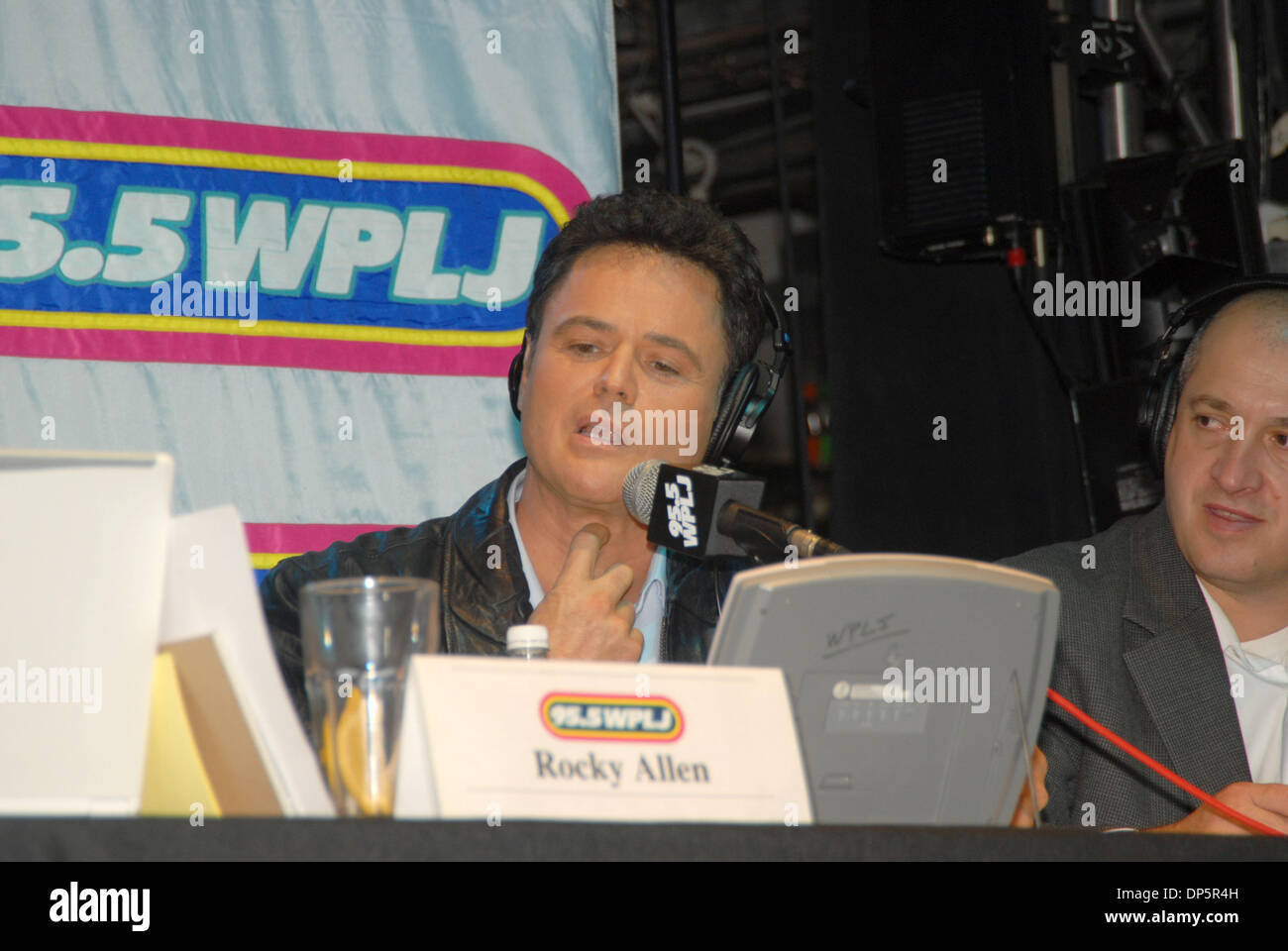 Sep 21, 2006; New York, NY, USA; DONNY OSMOND at the WPLJ Rocky Allen ...
