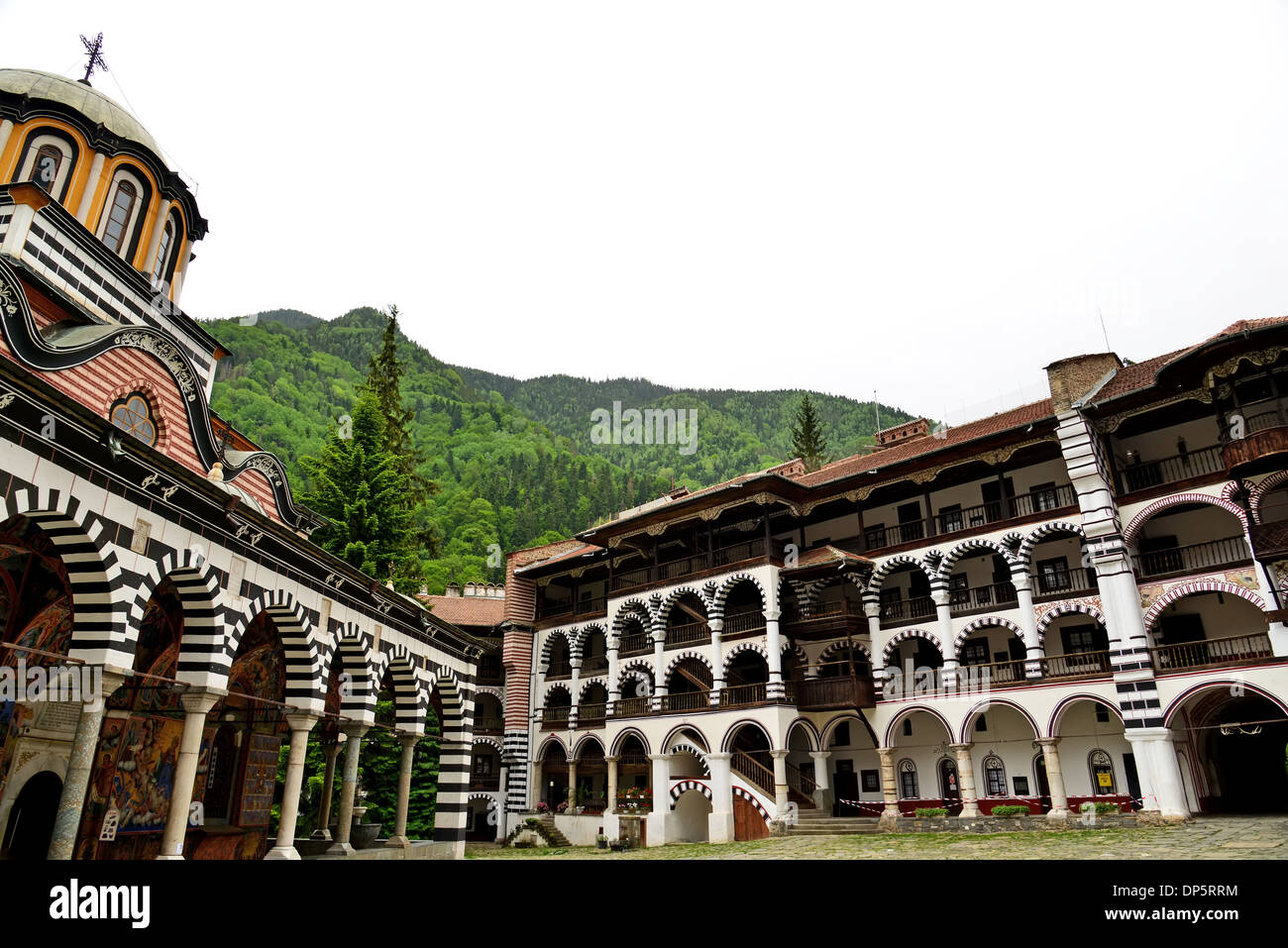 Rila Monastery.The largest Orthodox monastery in Bulgaria Stock Photo ...