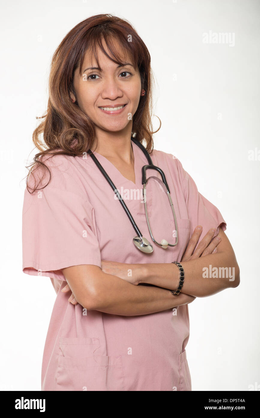 Attractive asian medical professional Stock Photo - Alamy
