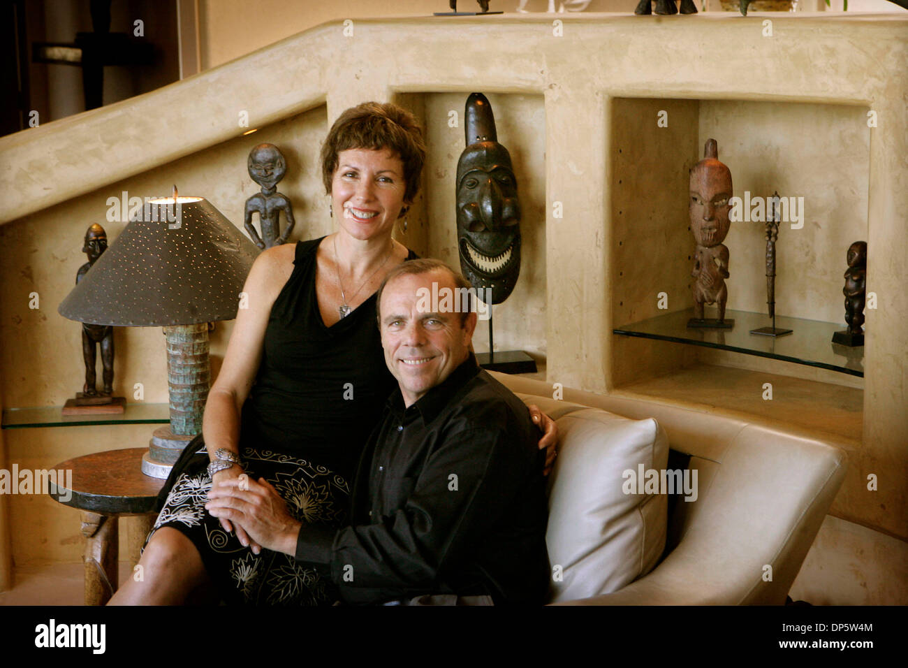 Sep 25, 2006; Rancho Sante Fe, CA, USA; Collectors NED and MINA SMITH ...