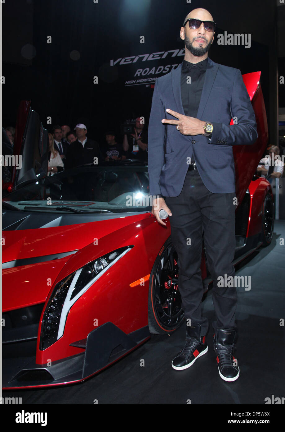 Las Vegas, Nevada, USA. 7th Jan, 2014. DJ Swizz Beatz unveils the ...