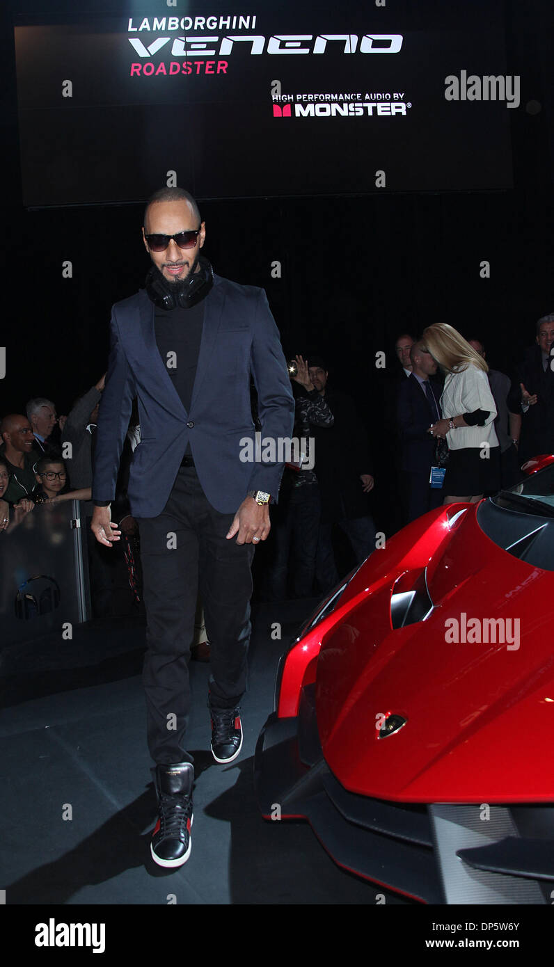 Las Vegas, Nevada, USA. 7th Jan, 2014. DJ Swizz Beatz unveils the ...