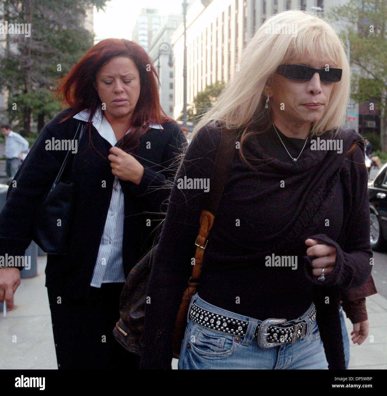 Sep 25, 2006; Manhattan, NY, USA; VICTORIA GOTTI, John A. "Junior ...