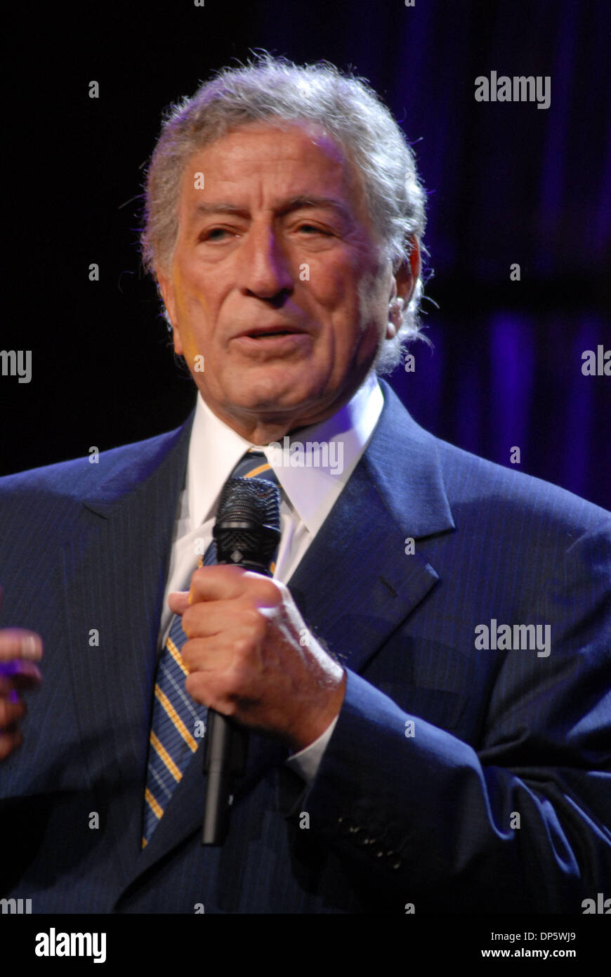 Sep 26, 2006; New York, NY, USA; Singer TONY BENNETT performing live in ...