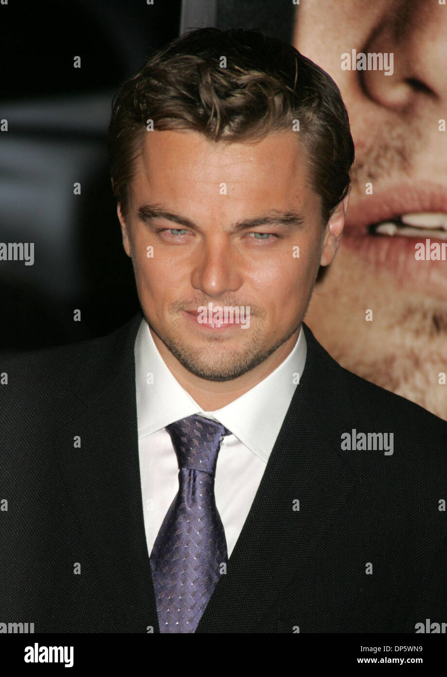 Sep 26, 2006; New York, NY, USA; Actor LEONARDO DICAPRIO at the ...