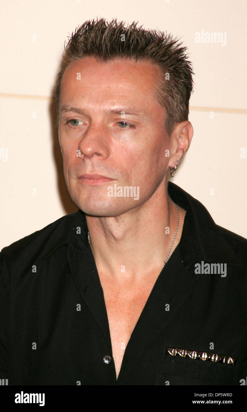 Sep 26, 2006; New York, NY, USA; U2 band member LARRY MULLEN JR. at the ...