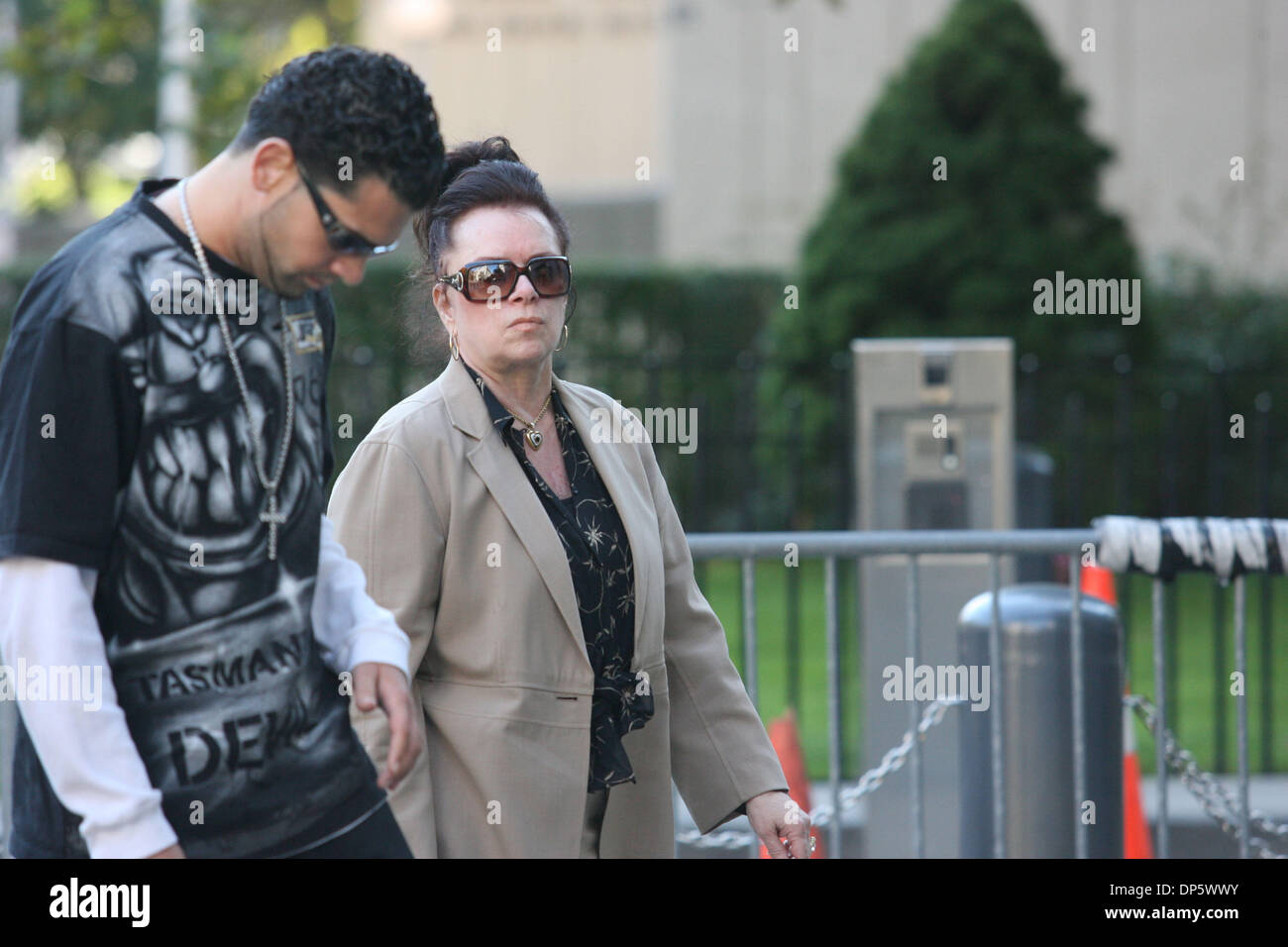 Sep 26, 2006; Manhattan, NY, USA; John A. 'Junior' Gotti's mother ...