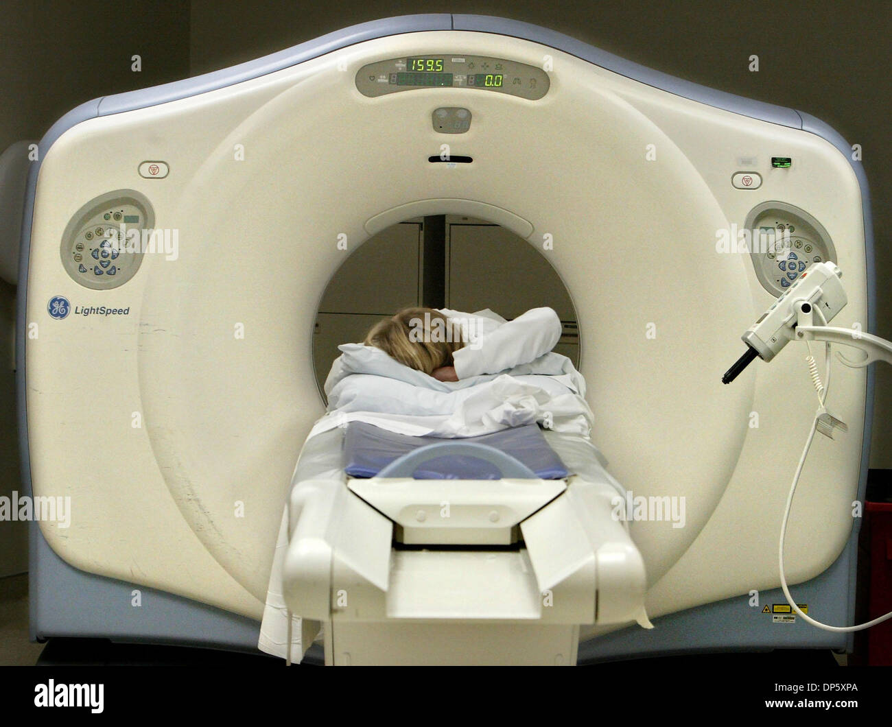 Sep 28, 2006; Palm Beach Gardens, FL, USA; The CAT Scan machine at Palm ...