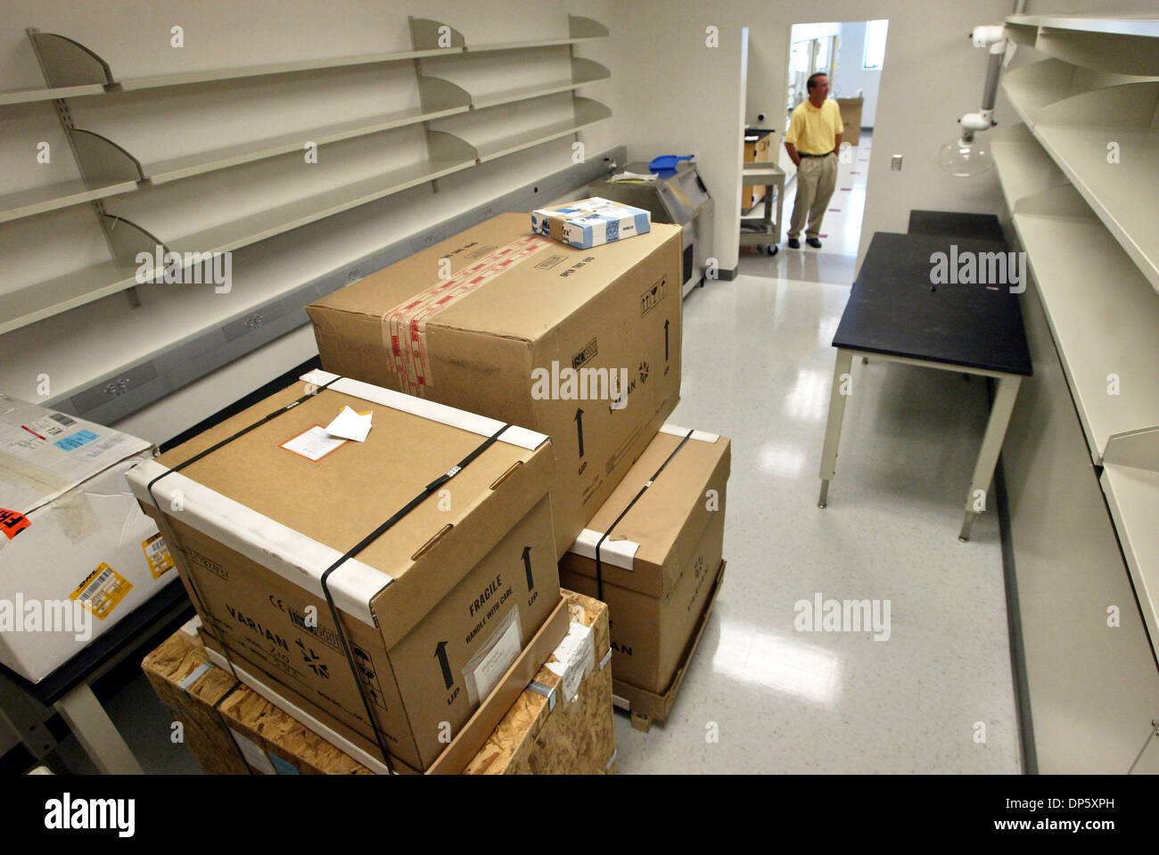 Sep 28, 2006; Jupiter, FL, USA; Scripps Laboratory Services manager ...