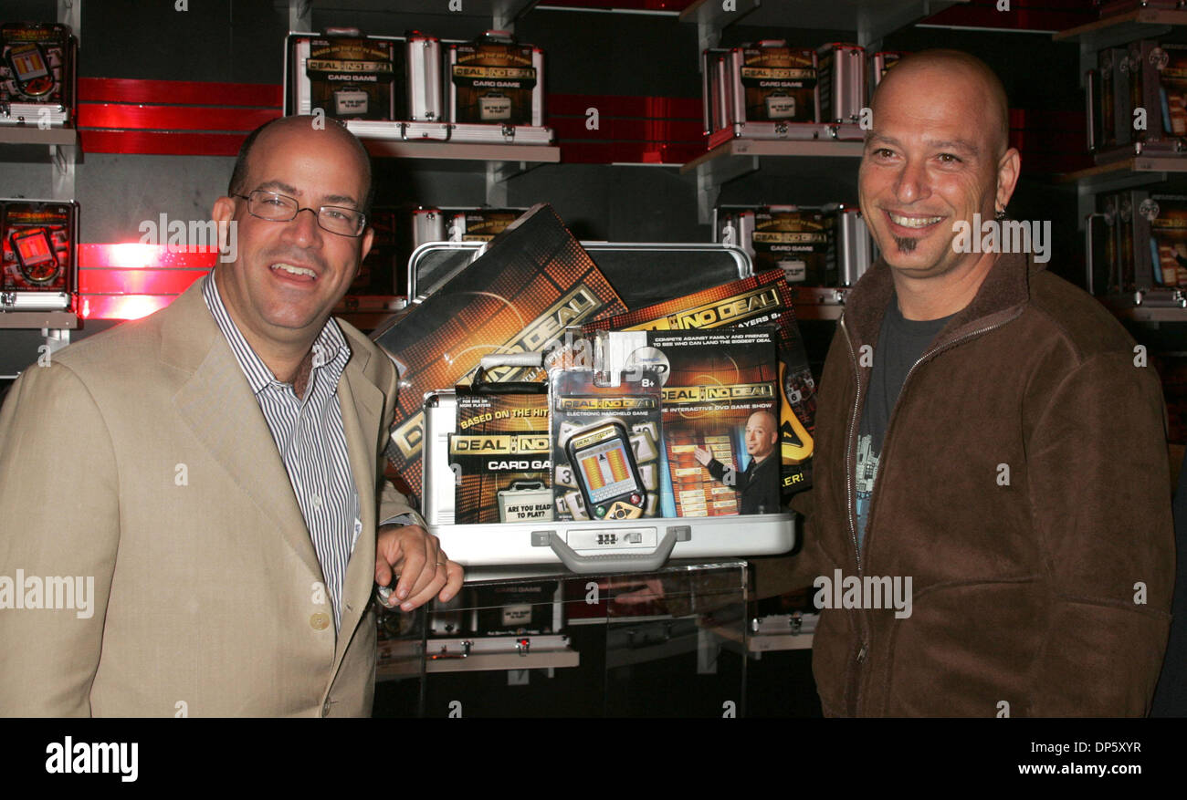Sep 28, 2006; New York, NY, USA; NBC producer JEFF ZUCKER and celebrity ...
