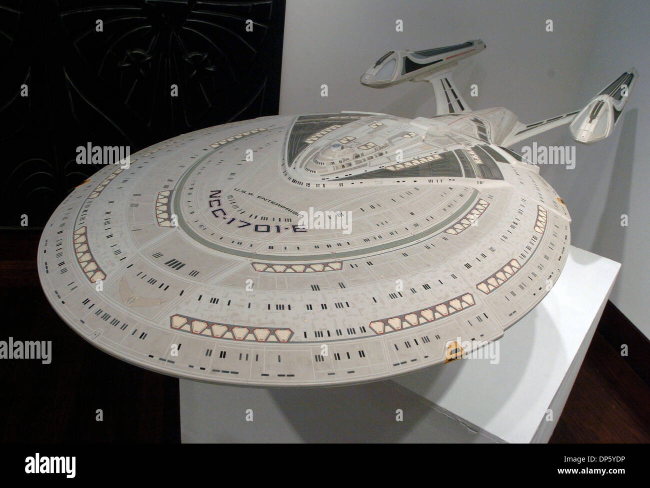 Sep 29, 2006; Manhattan, NY, USA; Starship Enterprise-E model used in ...