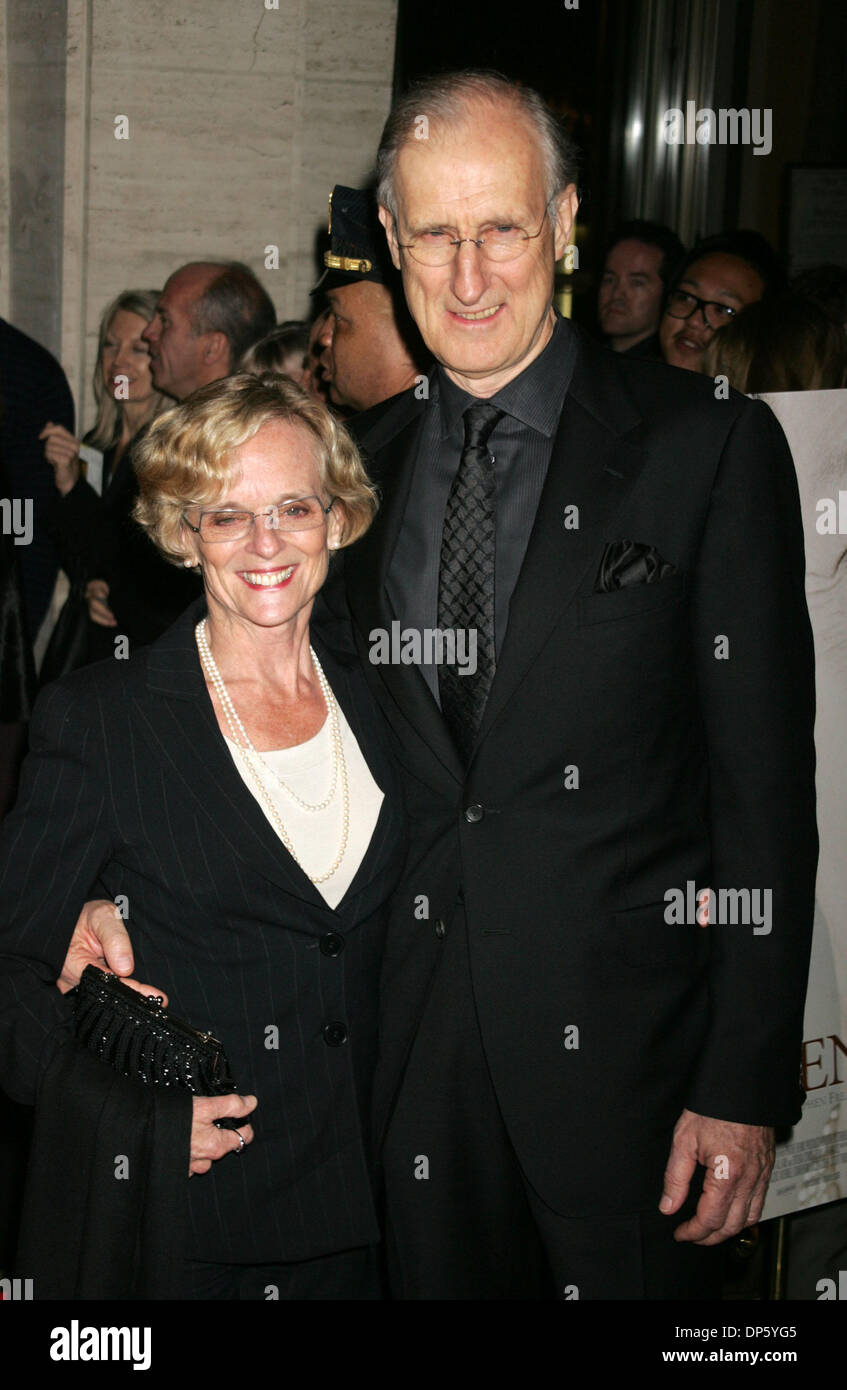 Sep 29, 2006; New York, NY, USA; Actor JAMES CROMWELL and his wife JOAN ...