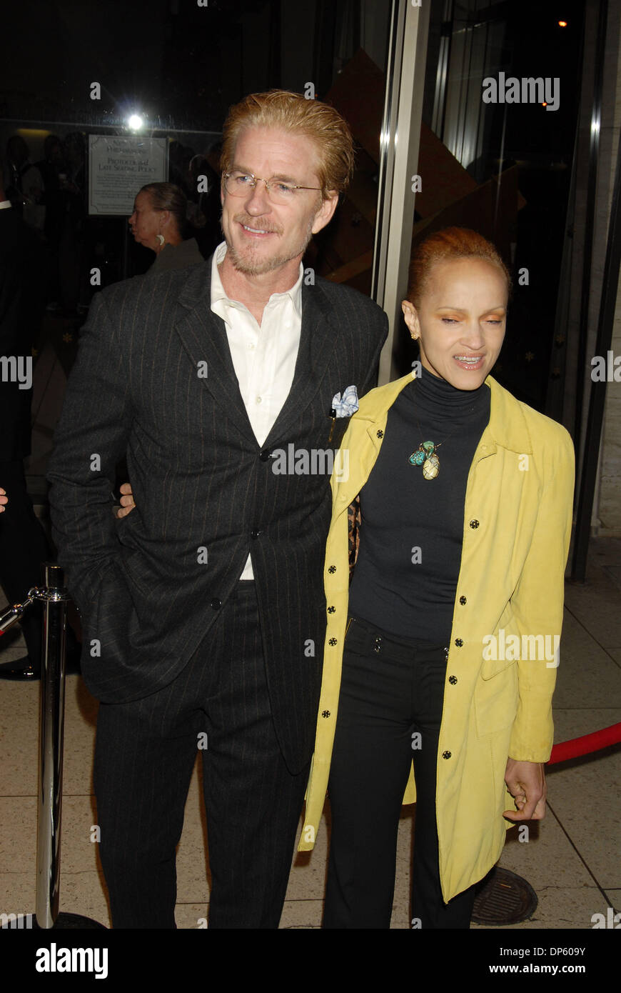 Sep 30, 2006; New York, NY, USA; MATTHEW MODINE with his wife CARRIE ...