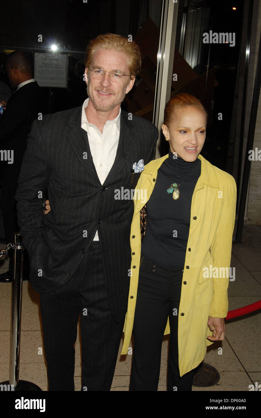 Sep 30, 2006; New York, NY, USA; MATTHEW MODINE with his wife CARRIE ...