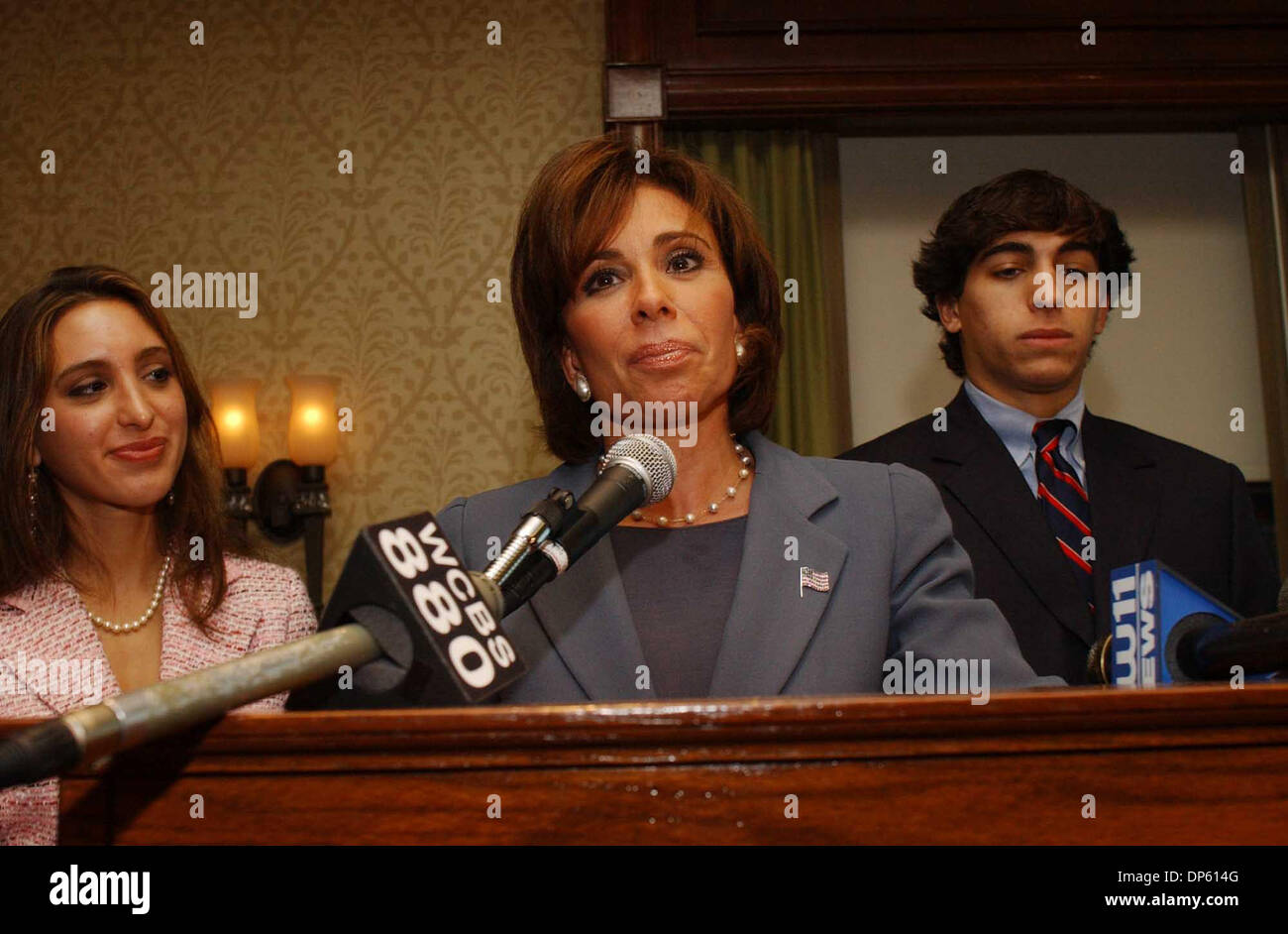 Oct 03, 2006; Manhattan, NY, USA; Republican NY State Attorney General ...