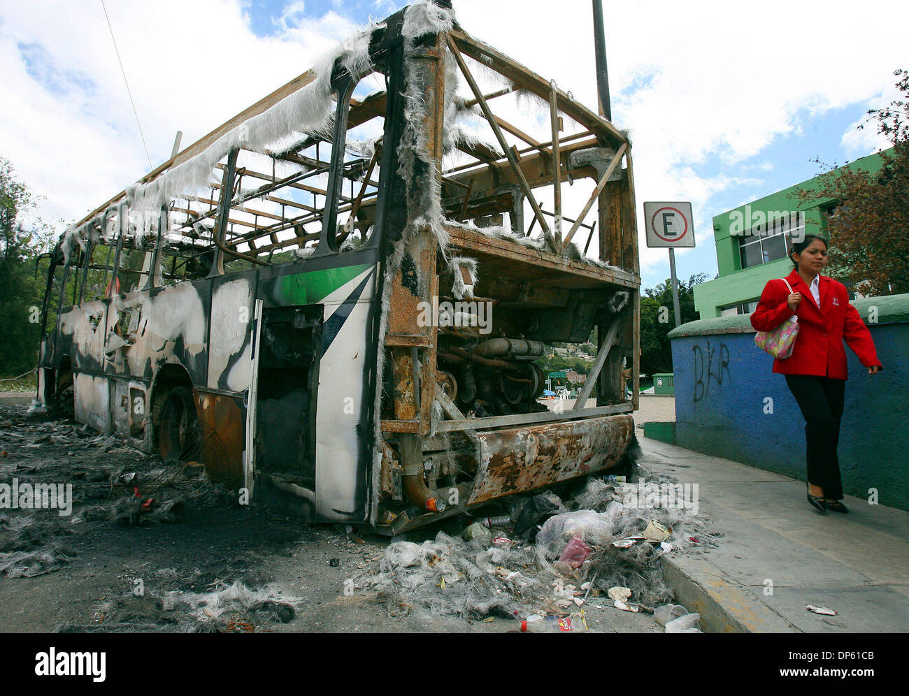 Mexico city bus woman hi-res stock photography and images - Alamy