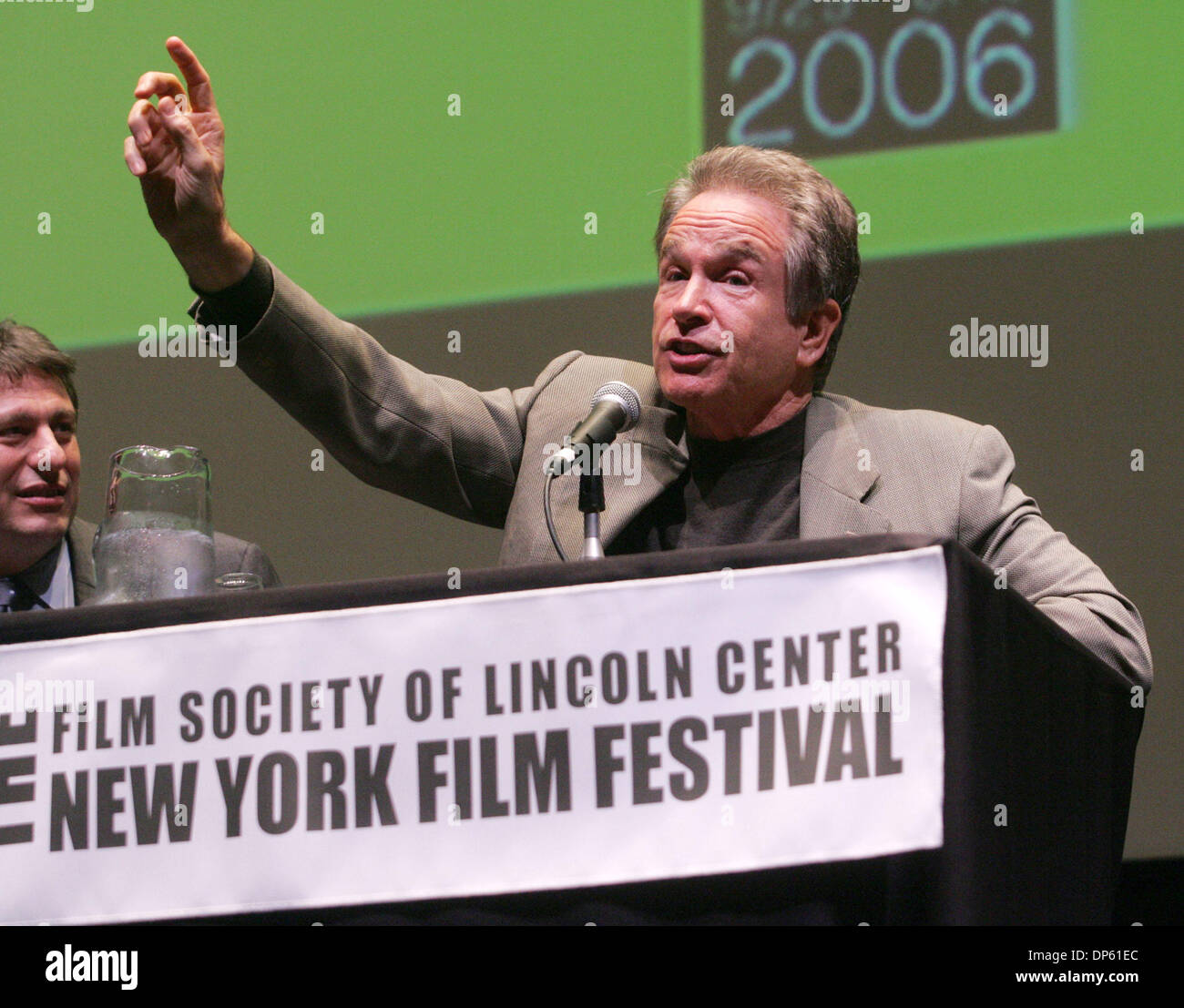 Oct 03, 2006; New York, NY, USA; Actor WARREN BEATTY at the press ...