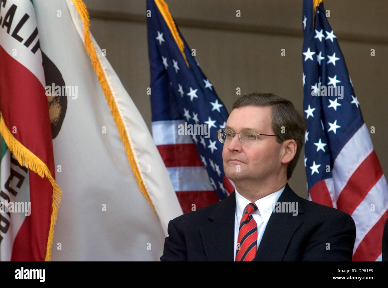 Feb 23, 2006; Auburn, CA, USA; Congressman John Doolittle at the ...