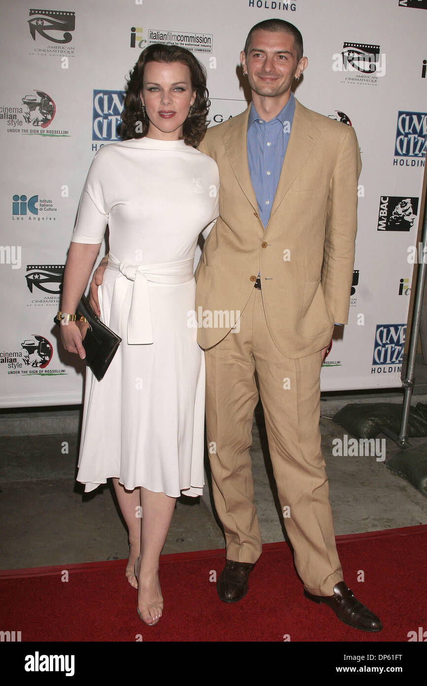 Oct 03, 2006; Los Angeles, CA, USA; Actress DEBI MAZAR and husband at ...