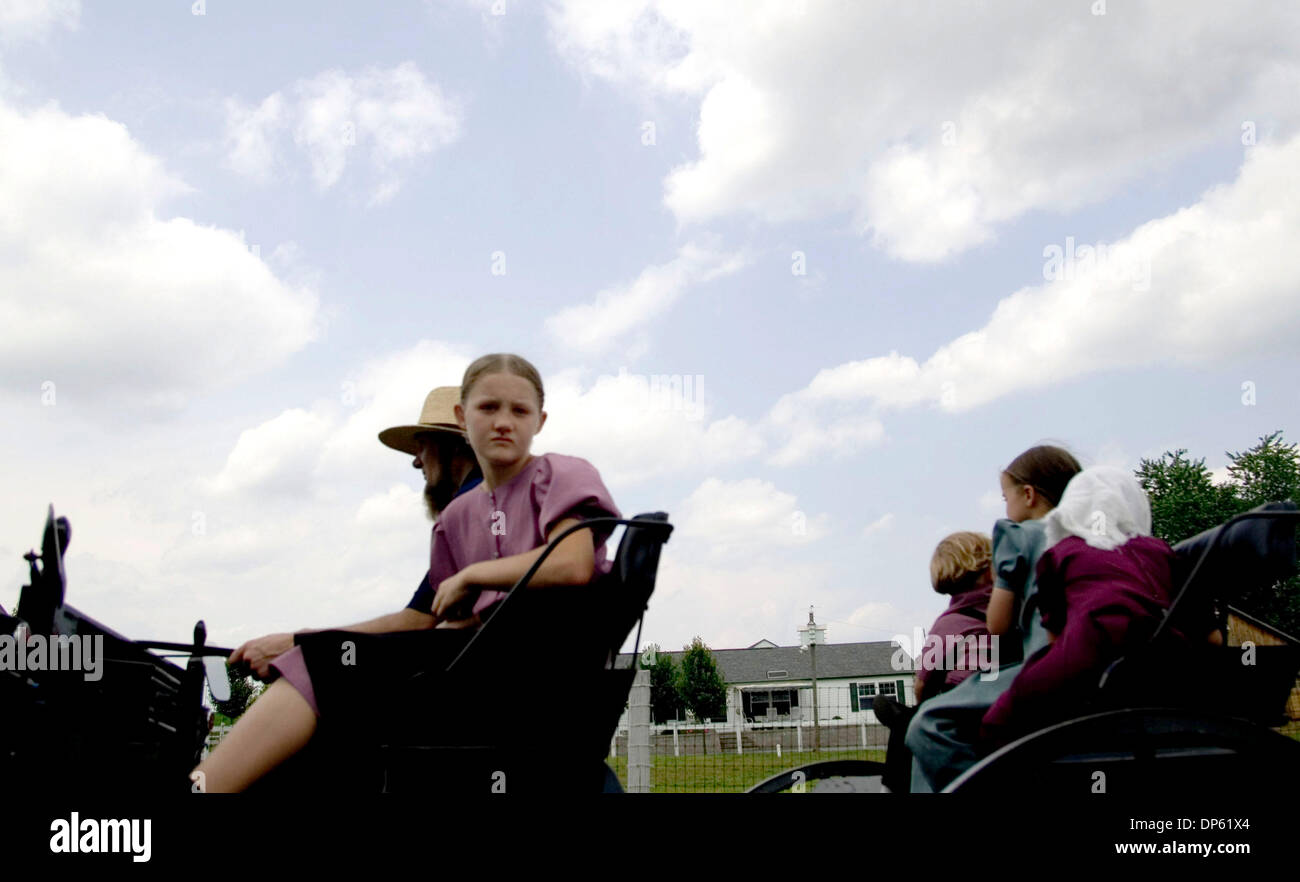 Oct 04, 2006; Lancaster, PA, USA; Charles Carl Roberts IV, a milk truck ...