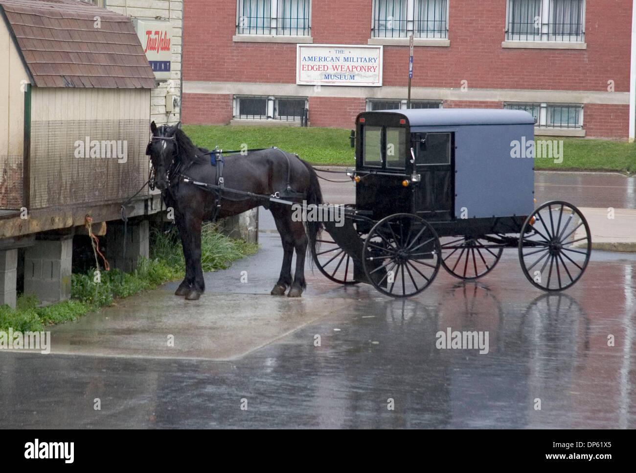 Oct 04, 2006; Lancaster, PA, USA; Charles Carl Roberts IV, a milk truck ...
