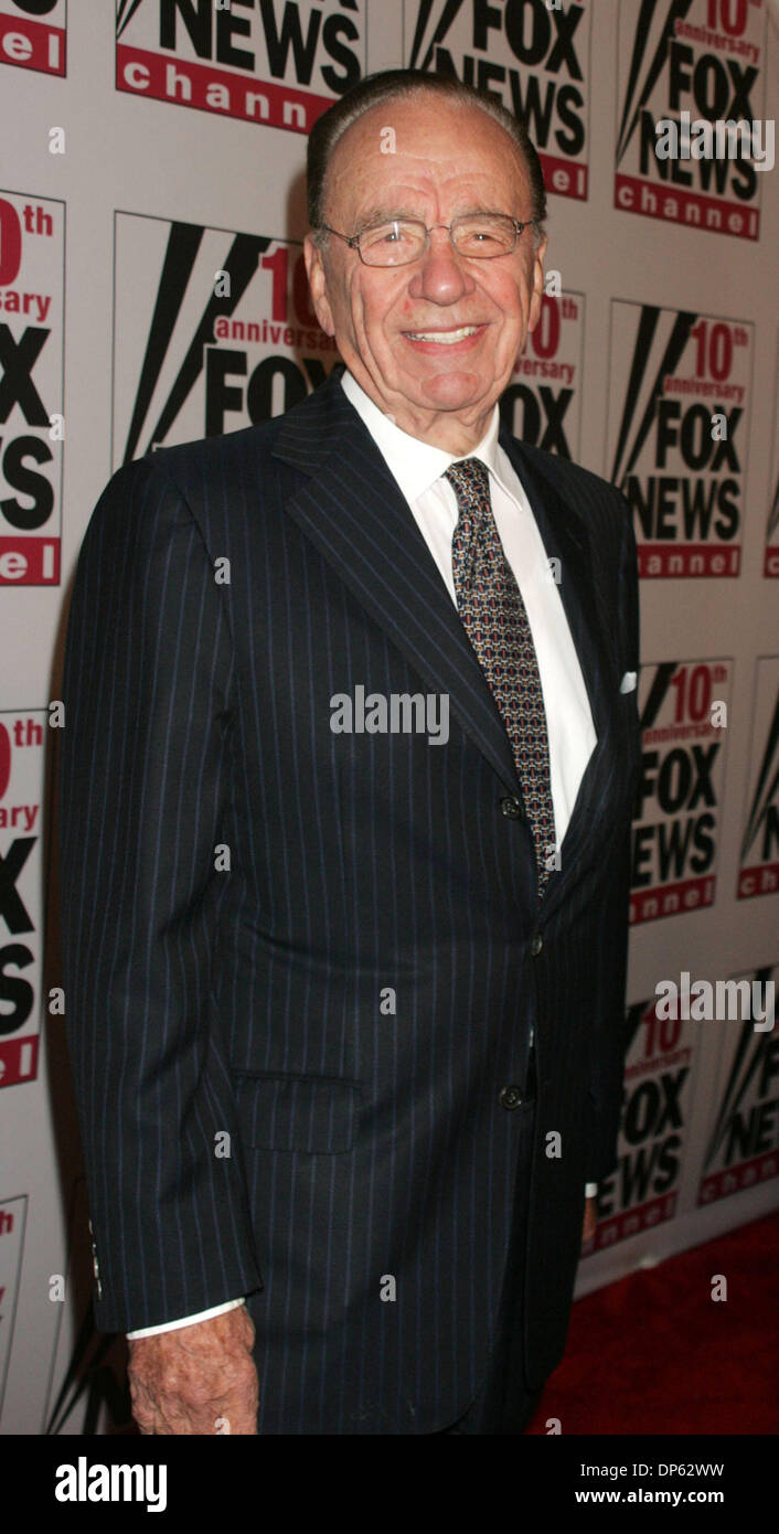 Oct 04, 2006; New York, NY, USA; RUPERT MURDOCH at the Fox News Channel ...