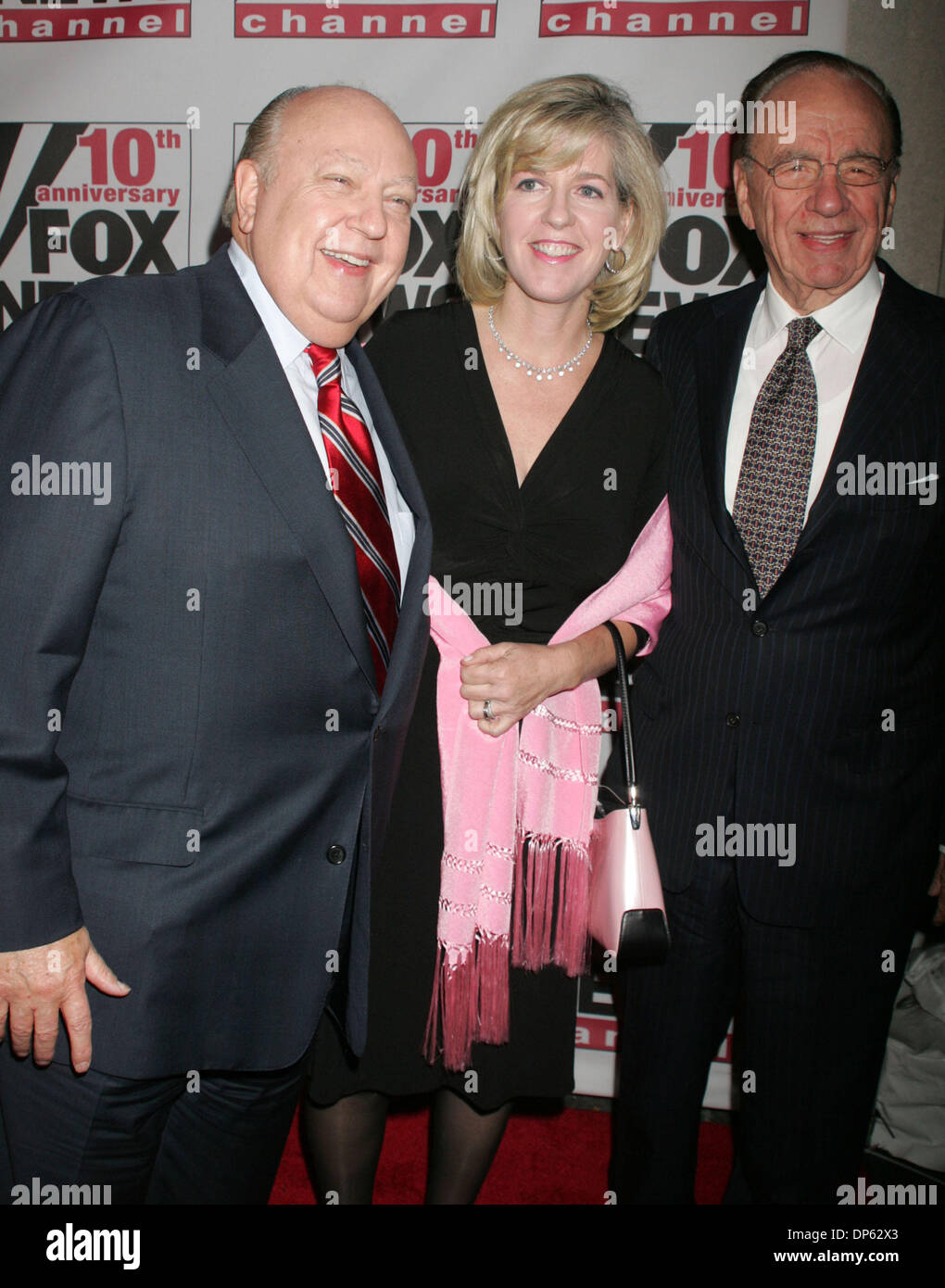 Oct 04, 2006; New York, NY, USA; ROGER AILES and RUPERT MURDOCH at the ...
