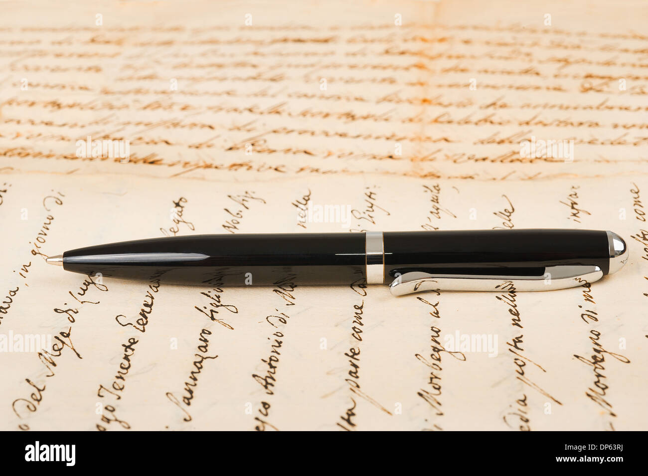 Handwriting Pen High Resolution Stock Photography and Images - Alamy