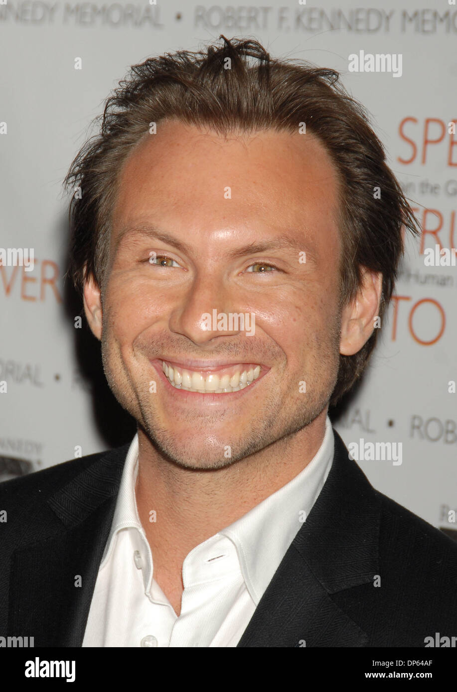 Oct 07, 2006; New York, NY, USA; CHRISTIAN SLATER at the RFK Memorial ...