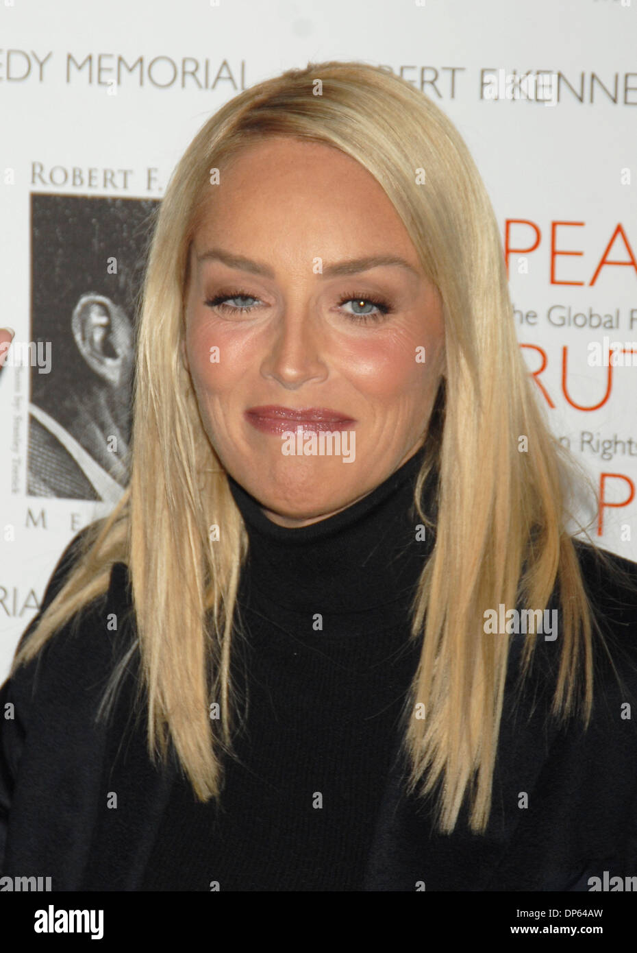 Oct 07, 2006; New York, NY, USA; SHARON STONE at the RFK Memorial ...