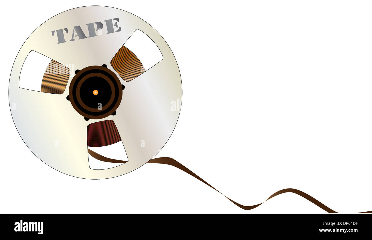 A typical reel of studio mastering tape Stock Photo - Alamy