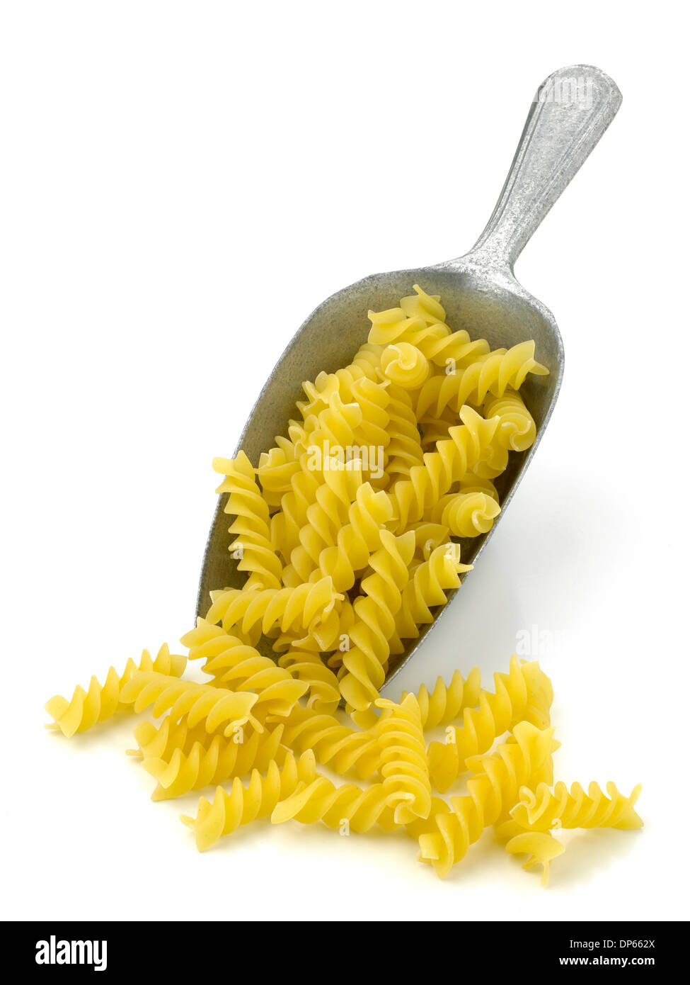 Food fusilli pasta in Cut Out Stock Images & Pictures - Alamy