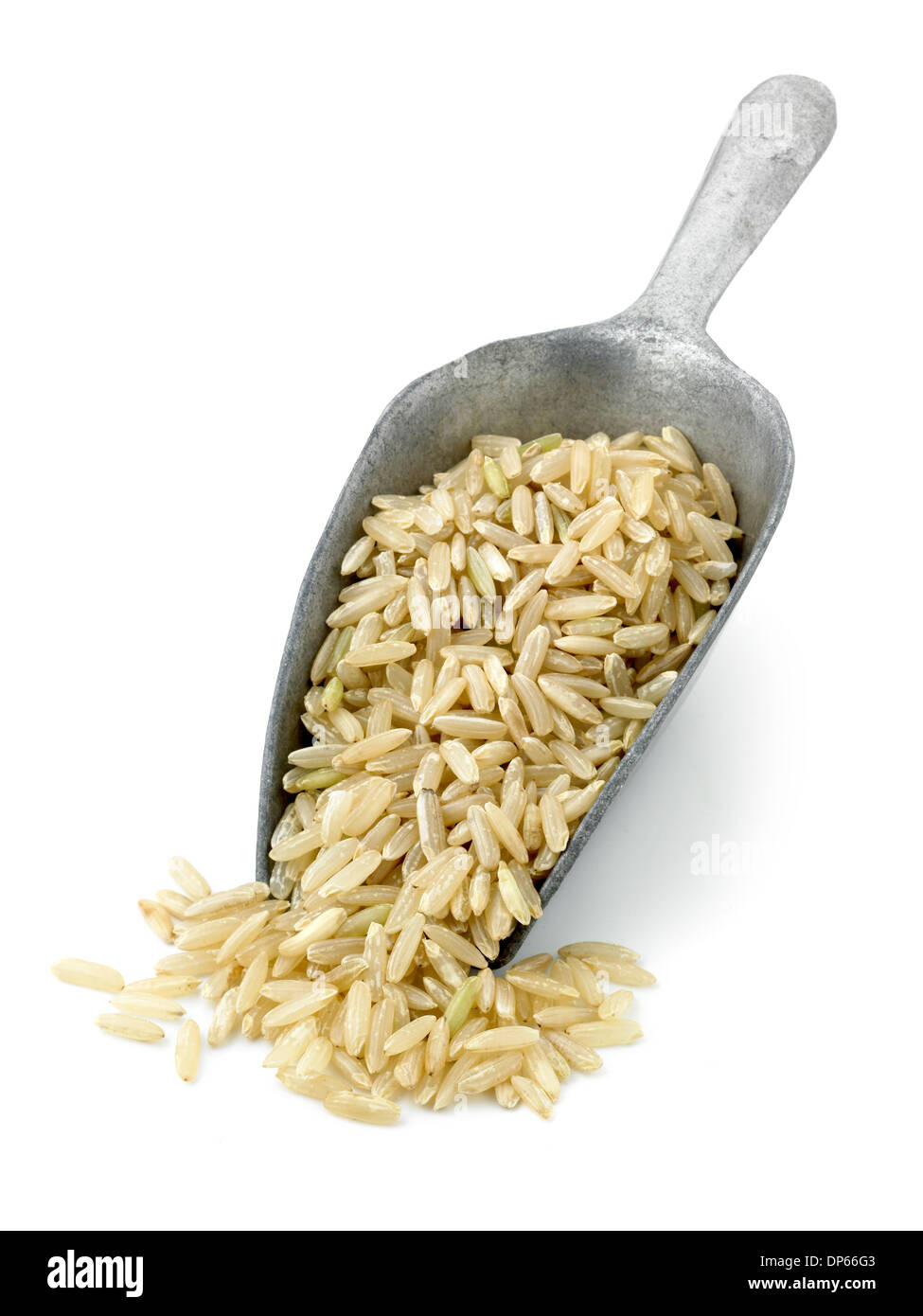brown rice in a scoop Stock Photo - Alamy