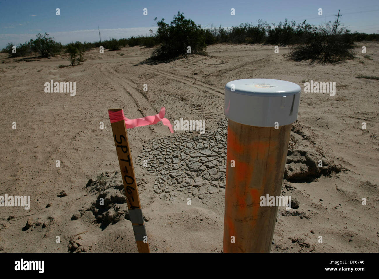 Oct 06, 2006; San Diego, CA, USA; "Wild deeds" on BLM land in the area ...