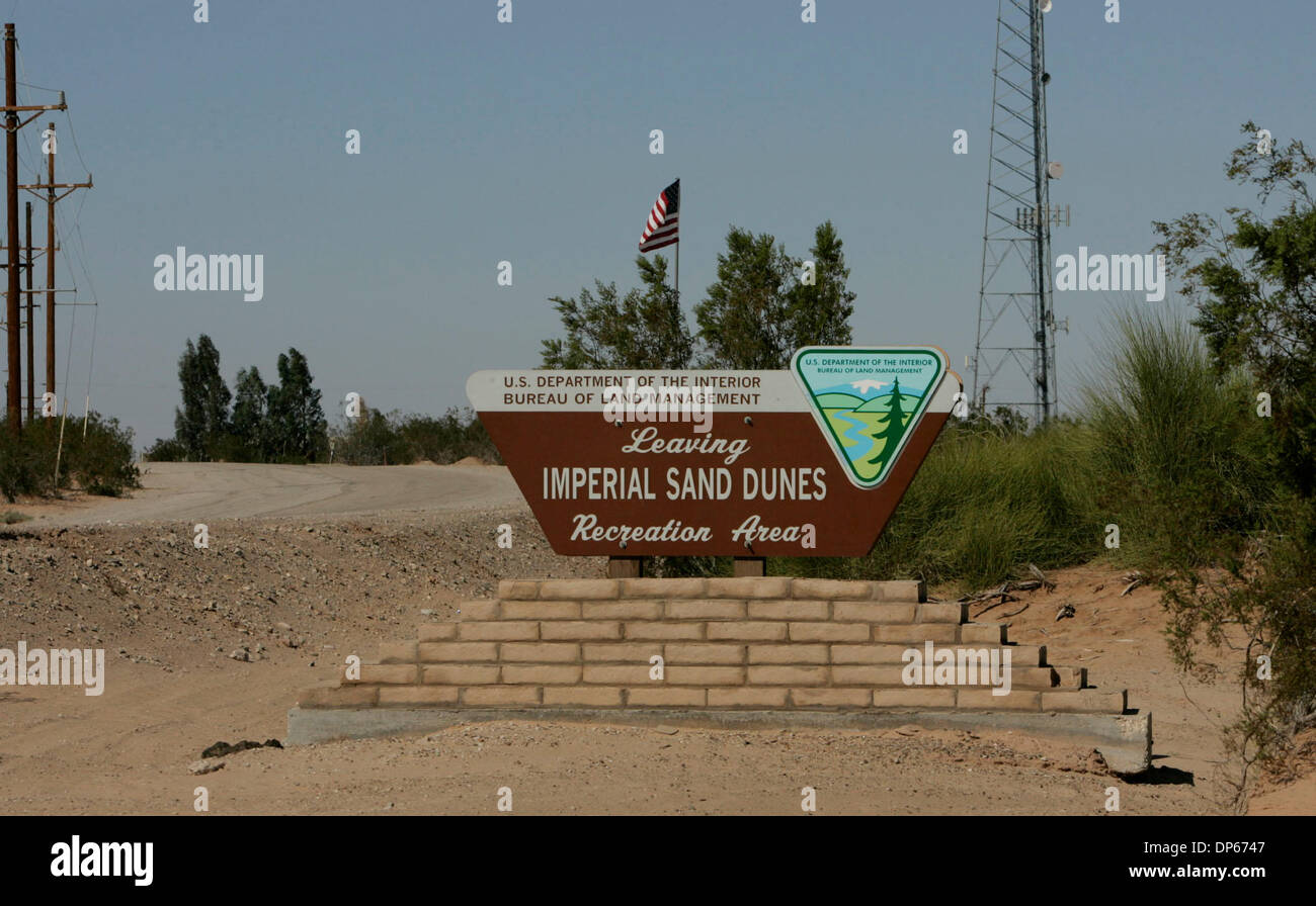 Oct 06, 2006; San Diego, CA, USA; "Wild deeds" on BLM land in the area ...