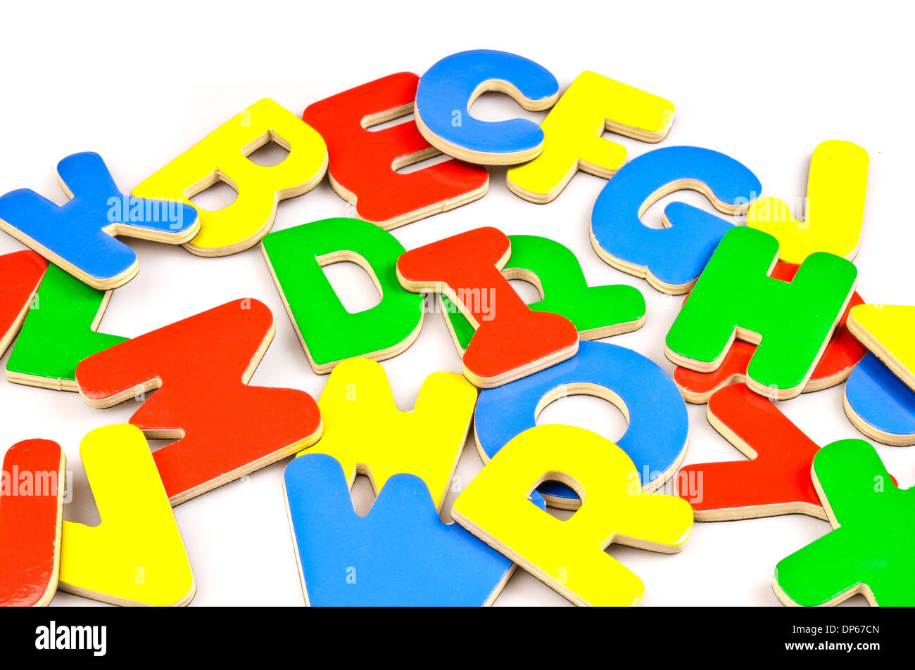 colorful alphabet letters Stock Photo - Alamy