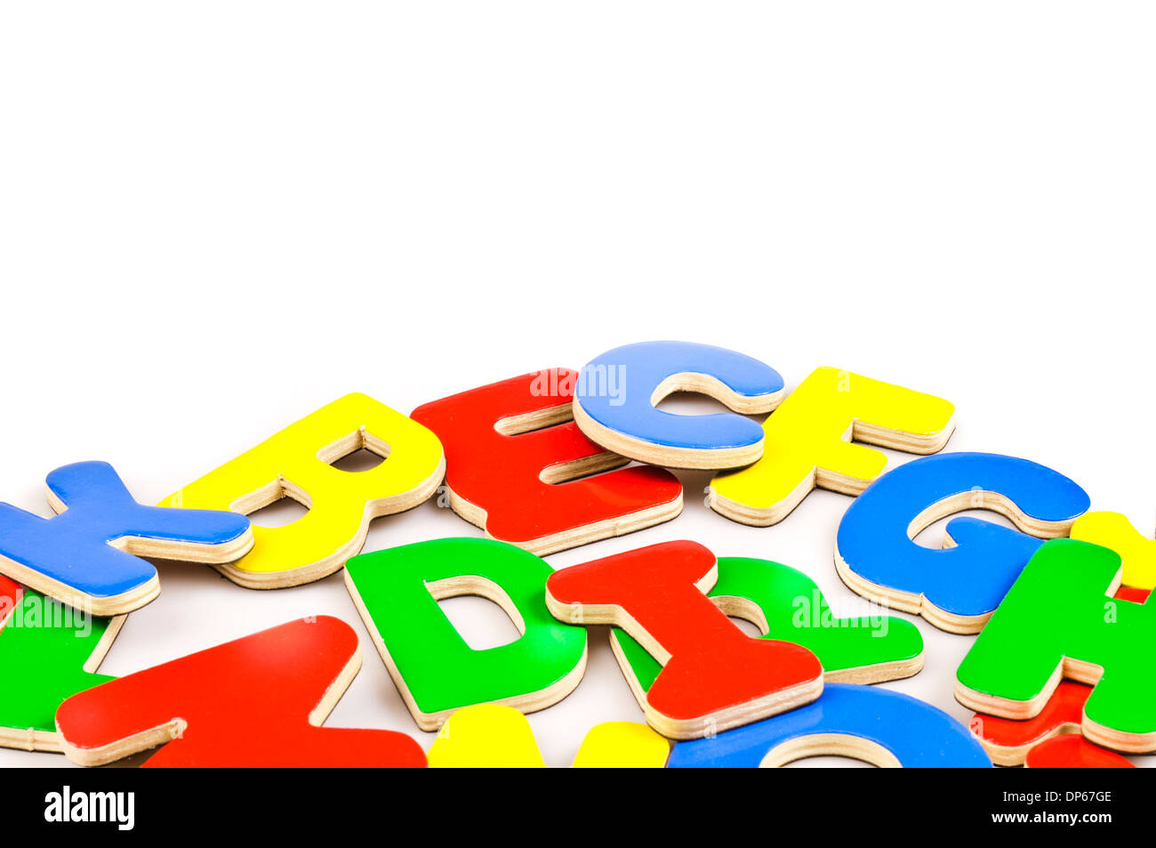 colorful alphabet letters Stock Photo - Alamy