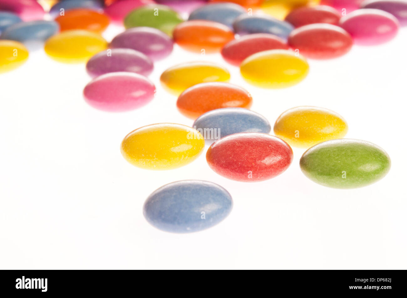 Colorful sugar coated chocolate hi-res stock photography and images - Alamy