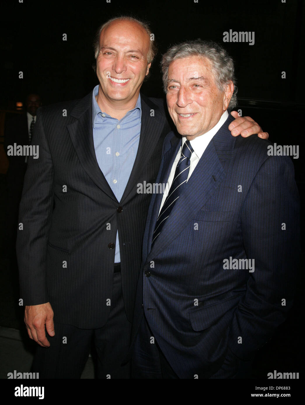 Oct 09, 2006; New York, NY, USA; Singer TONY BENNETT and his son DANNY ...