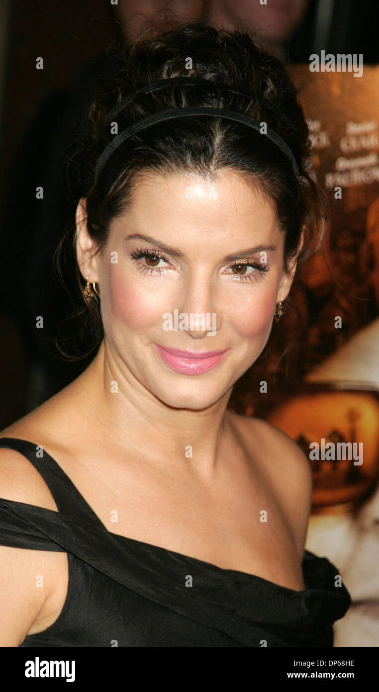 Oct 09, 2006; New York, NY, USA; Actress SANDRA BULLOCK at the New York ...
