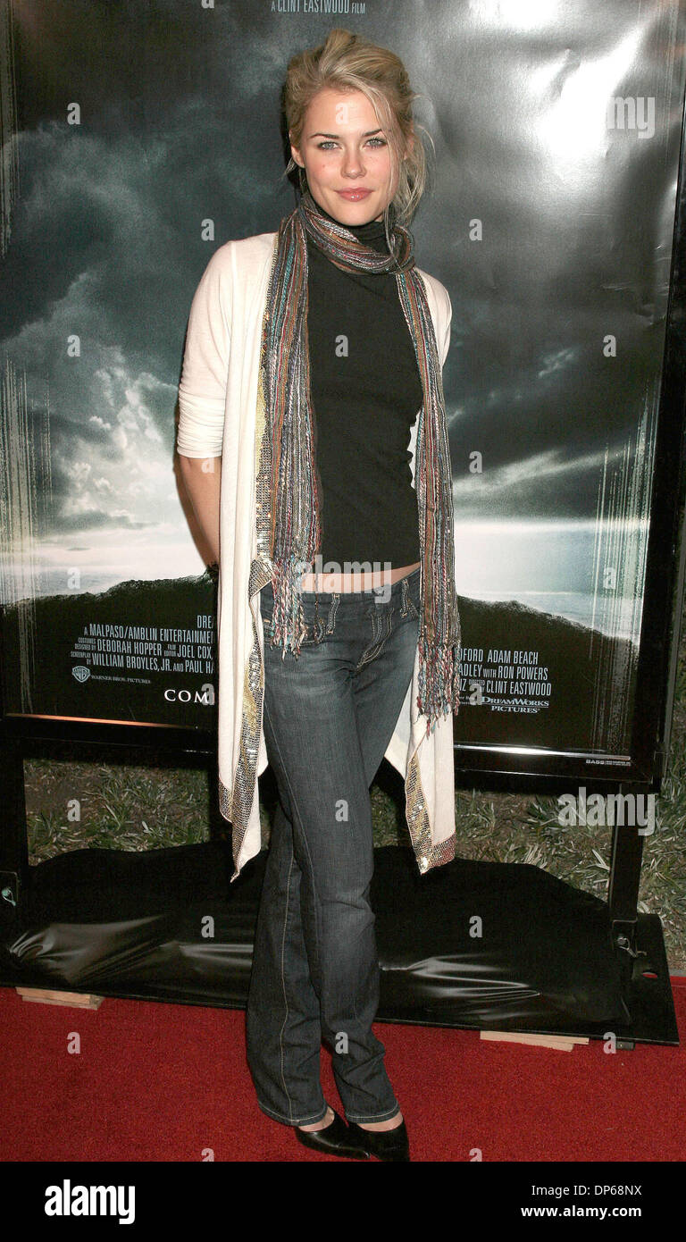 Oct 09, 2006; Los Angeles, CA, USA; Actor RACHEL TAYLOR at the 'Flags ...