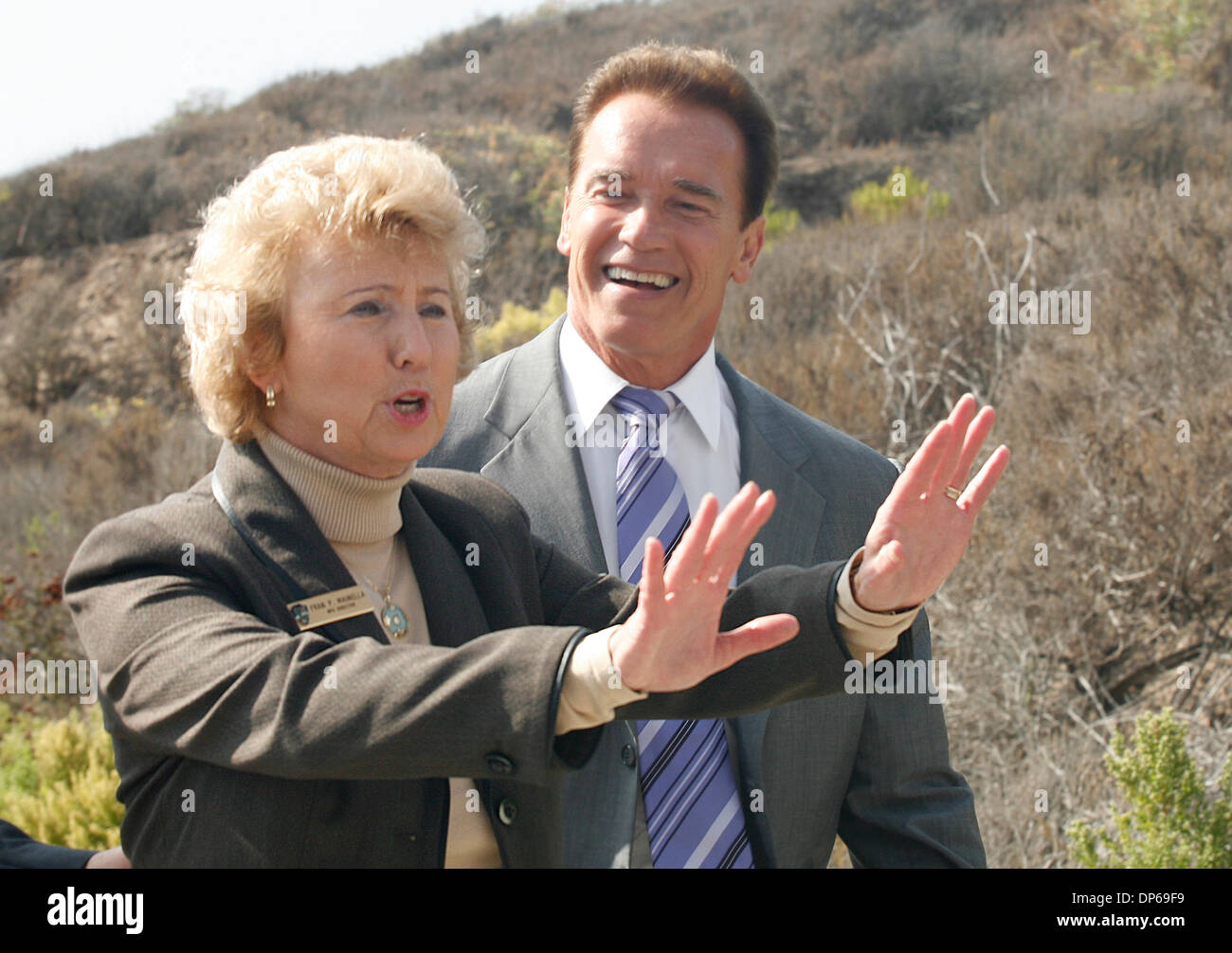 Oct 10, 2006; Laguna Beach, CA, USA; 37,000 acres of Irvine ranch Land ...